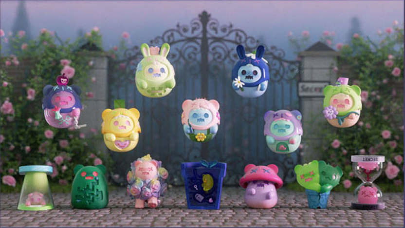 The Secret Bear Garden Blind Box Series by Shinwoo The Secret Bear Garden Blind Box Series by Shinwoo