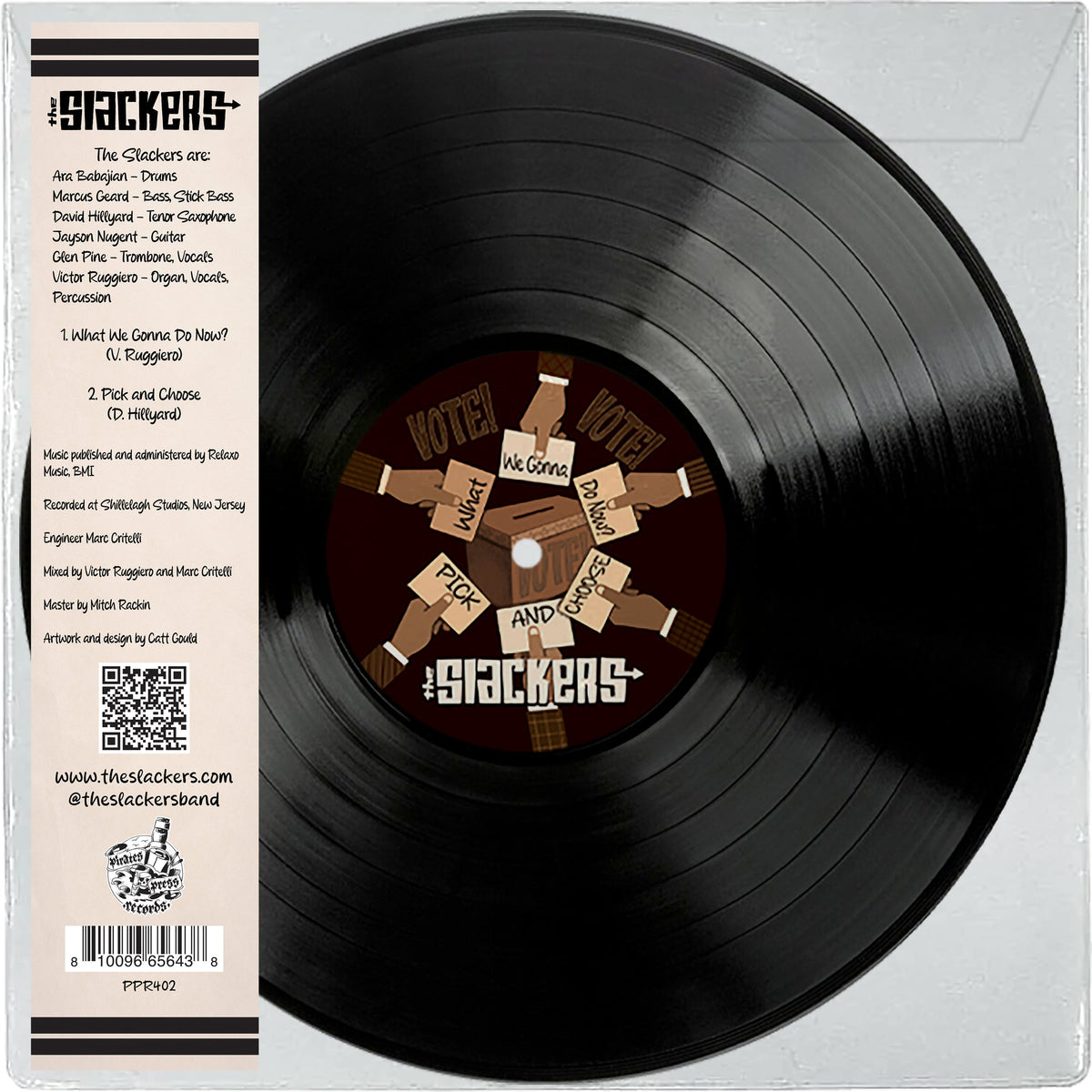 The Slackers "What Are We Gonna Do Now?" – Plastick Crack
